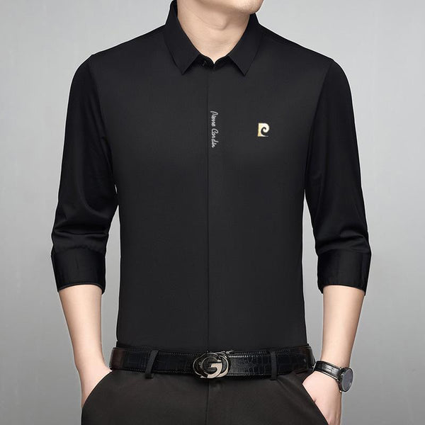 🔥Buy 2 Free shipping🔥Men's Concealed Placket Long Sleeve Shirt – aimtoyou