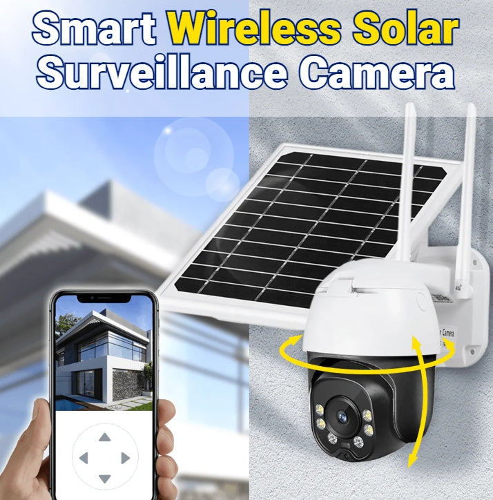 Smart Wireless Solar Surveillance Camera – aimtoyou