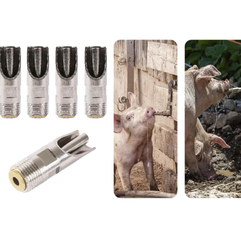 Stainless Steel Automatic Nipple Water Drinker for Pigs – aimtoyou