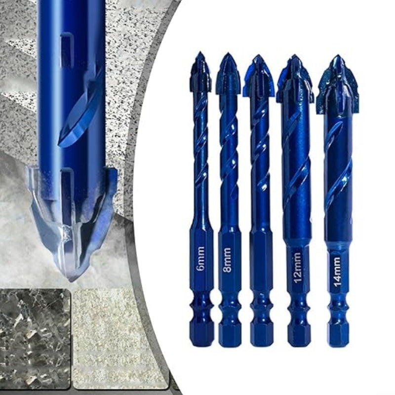 Offset Cutting Edge Tile Drill Bits Set – aimtoyou