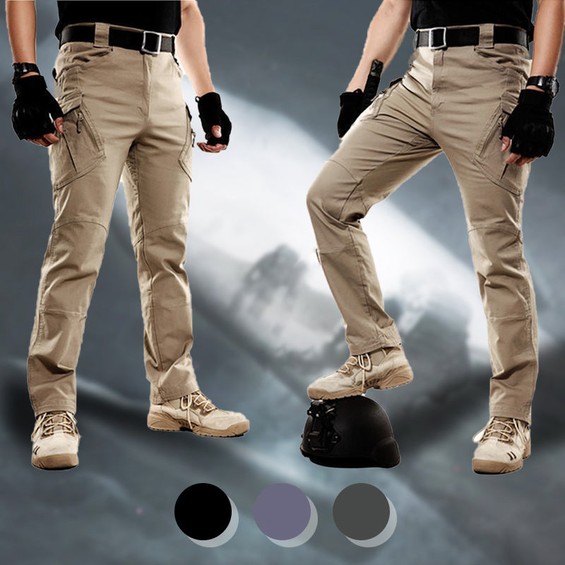 Waterproof Abrasion-Resistant Multi-Pocket Tactical Pants – aimtoyou