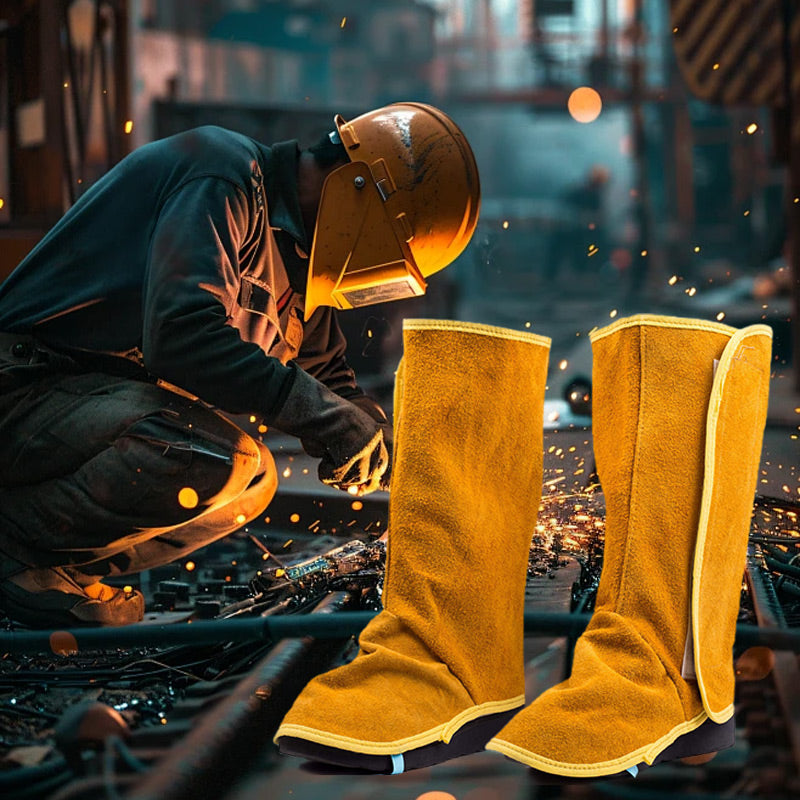 Heat Resistant Faux Leather Welding Spats – aimtoyou