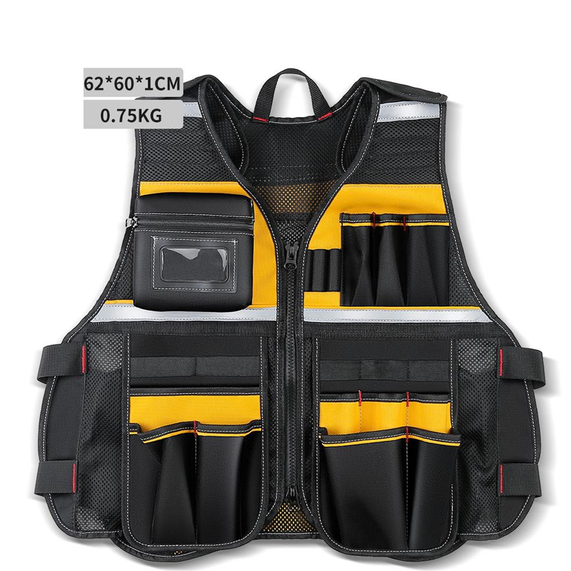 Adjustable Lightweight Construction Work Tool Vest – aimtoyou