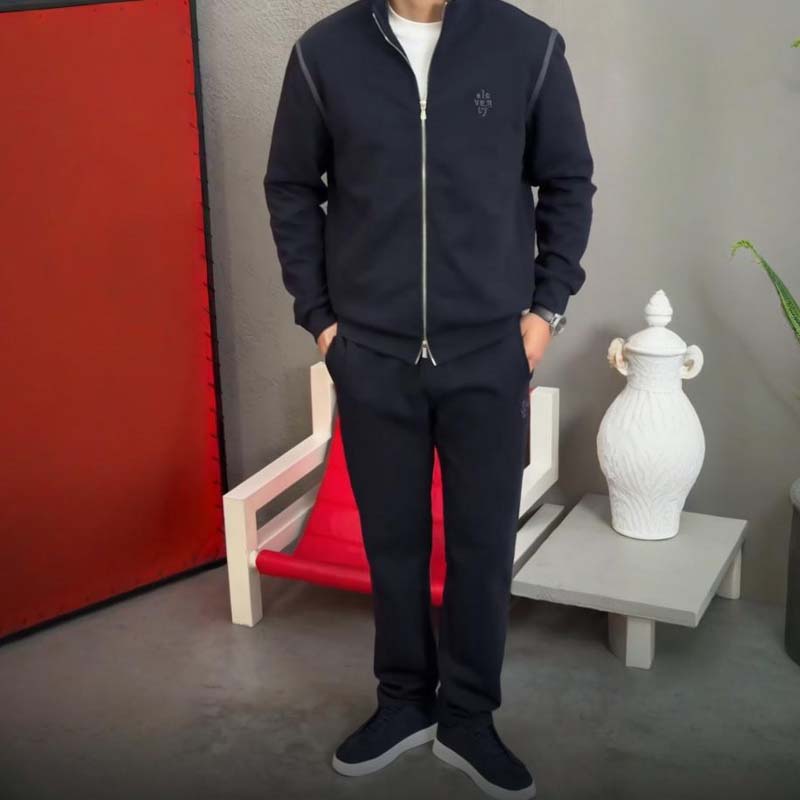 Men's Casual Jacket 2-Piece Set – aimtoyou